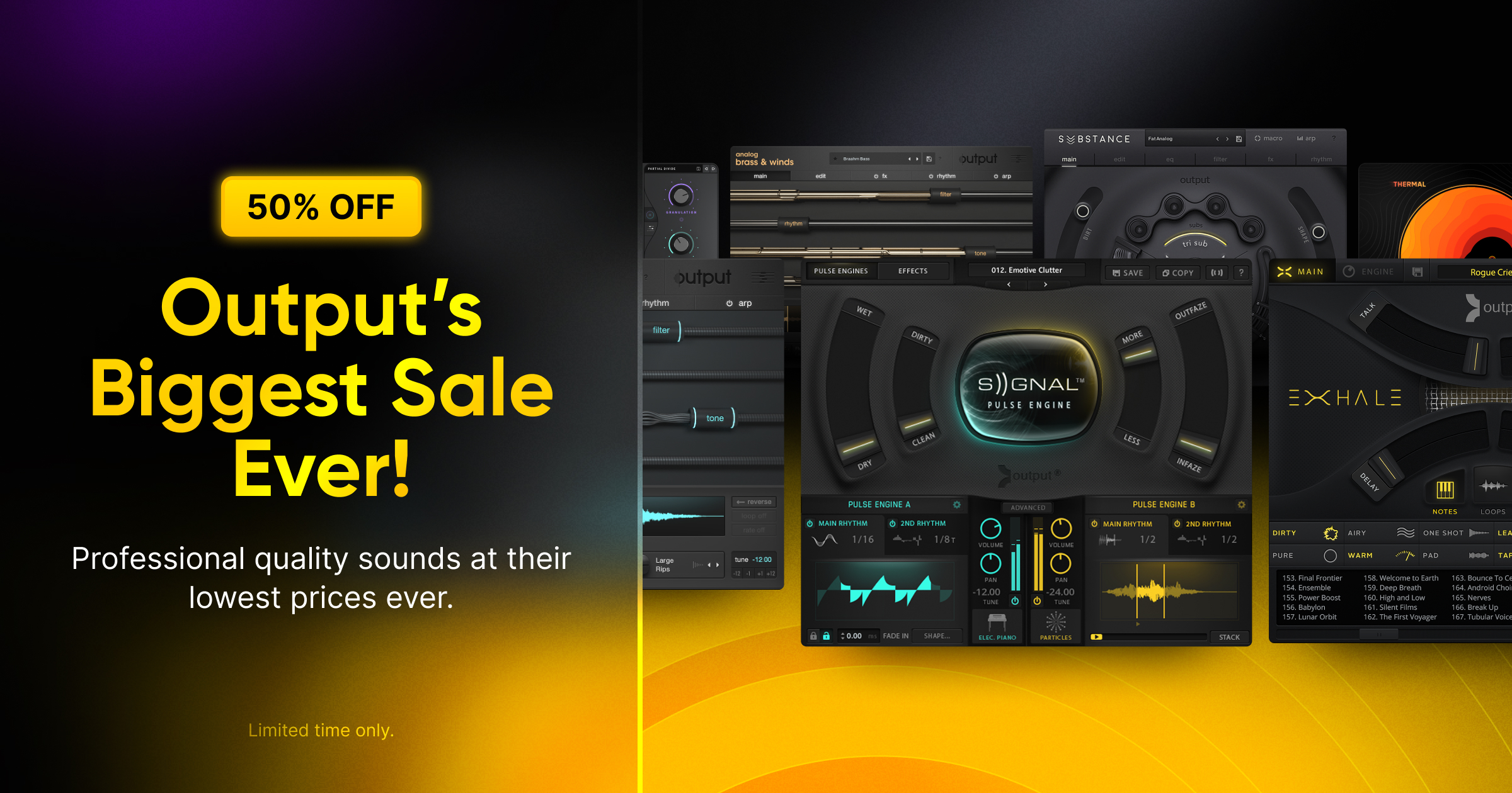 Output Products | Music Production Software & Instruments